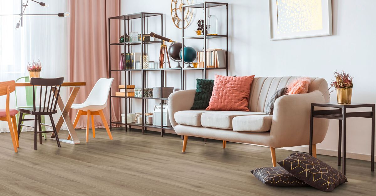 Laminate Luxor Oak Titanium - ROOMS FLOOR: as individual as you